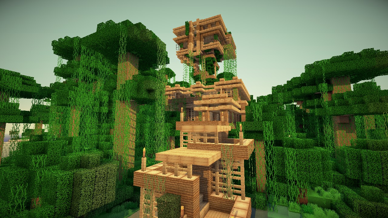 Jungle Treehouse By Keralis Minecraft Project