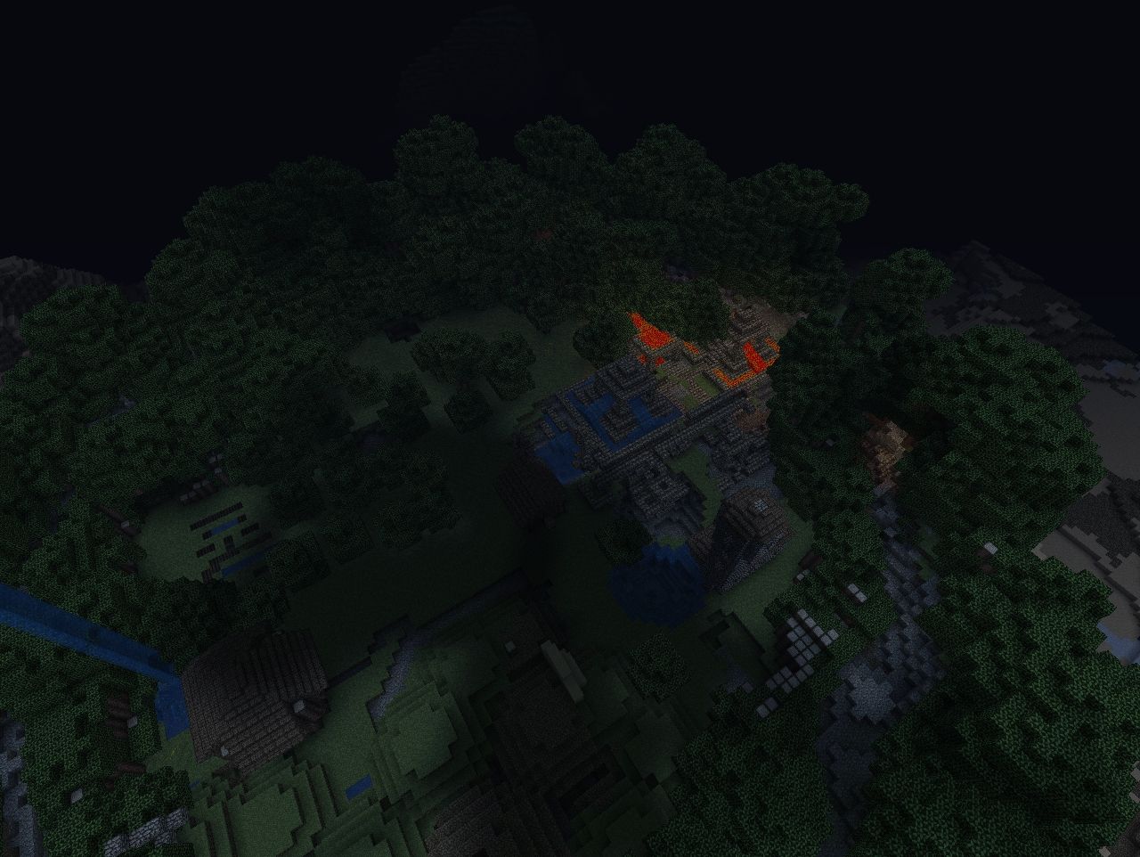 New Biomes Npc VIllages Minecraft Map