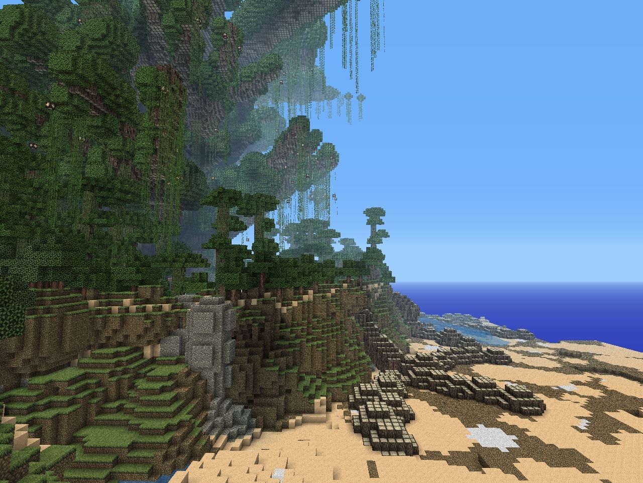 New Biomes Npc VIllages Minecraft Map