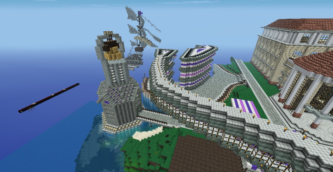 Violet City. Minecraft Map