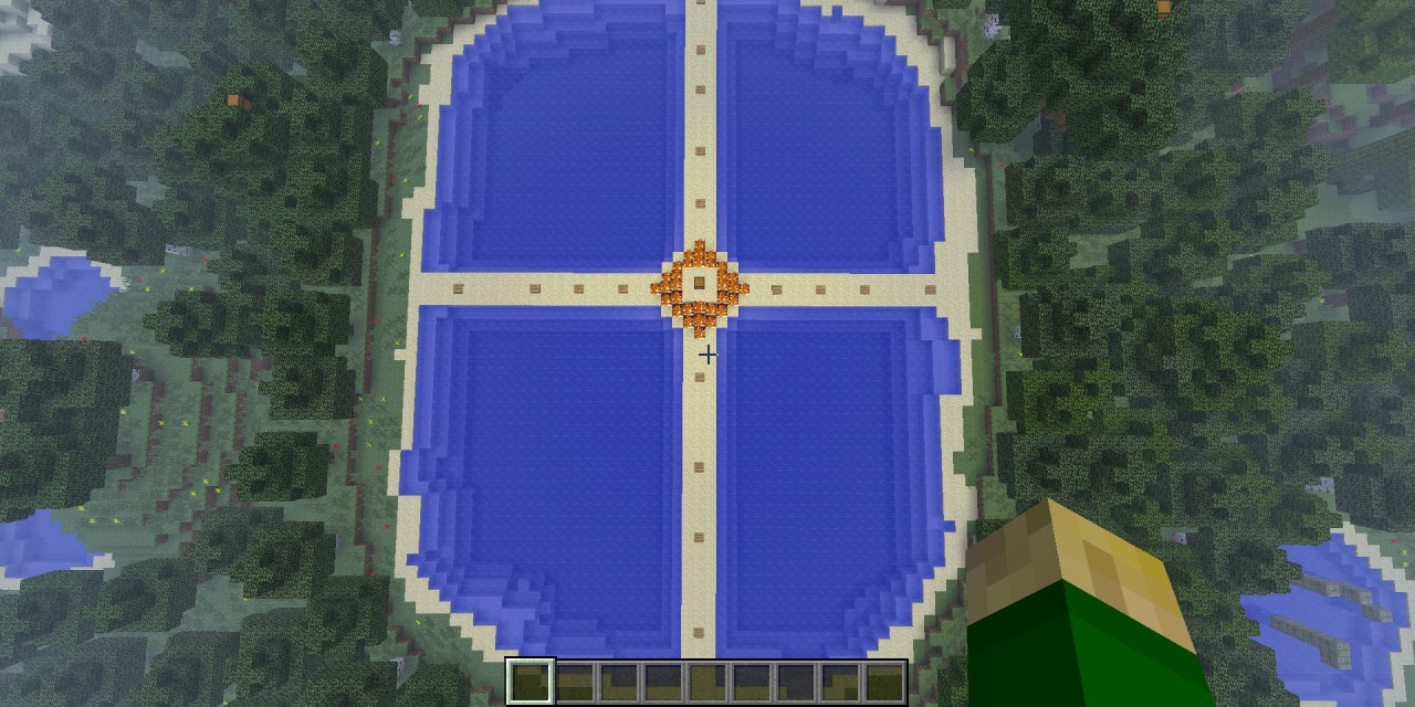 Firegoden123's Hunger Games arena map Minecraft Map