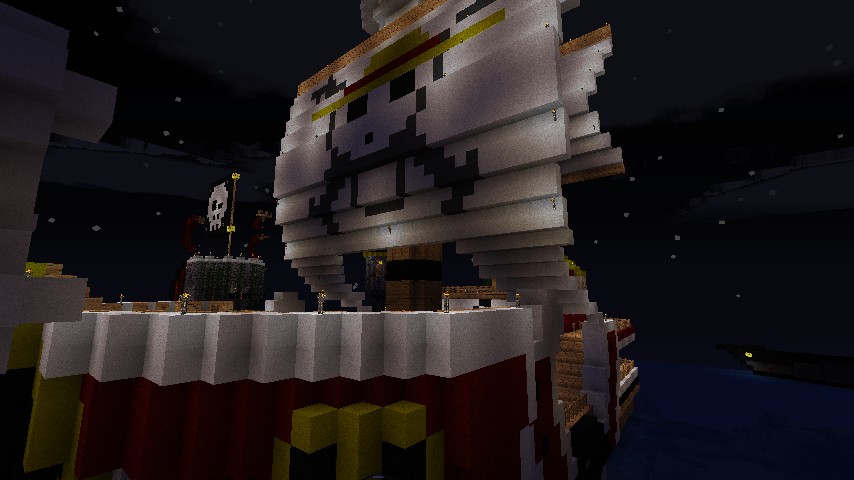 Thousand sunny of One Piece - Pirate ship Minecraft Map