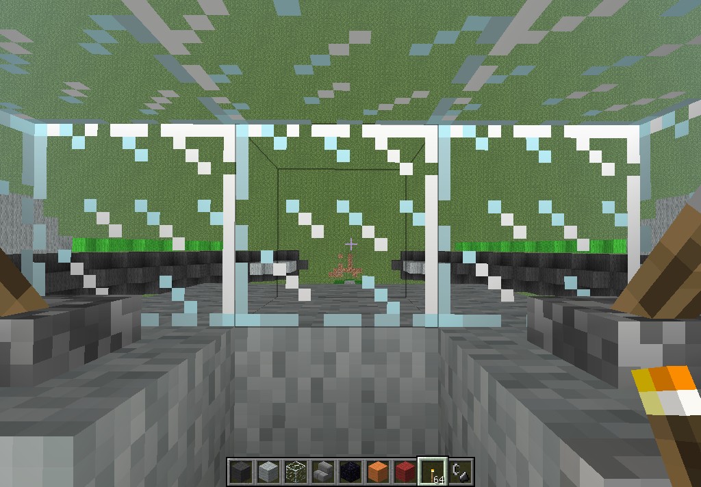 Dark Orbit spaceship Goliath K2 + Phoenix + Portal scale 1:1 Minecraft Map