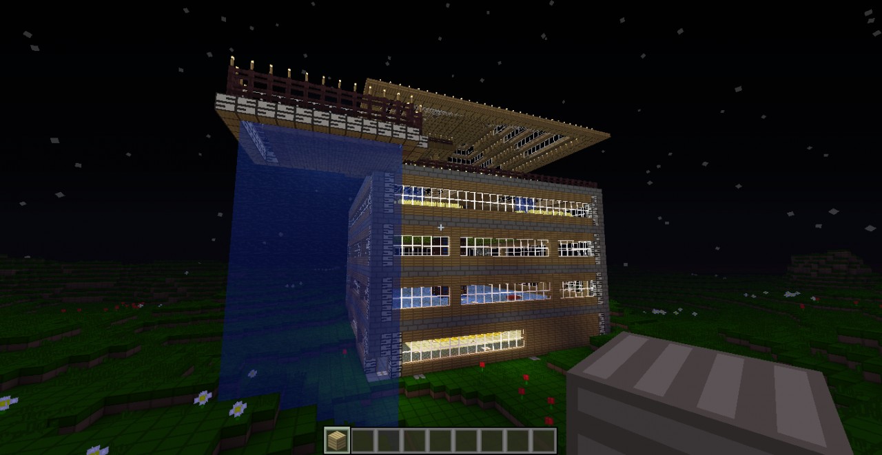 Big House 10 Hours of Building Minecraft Map