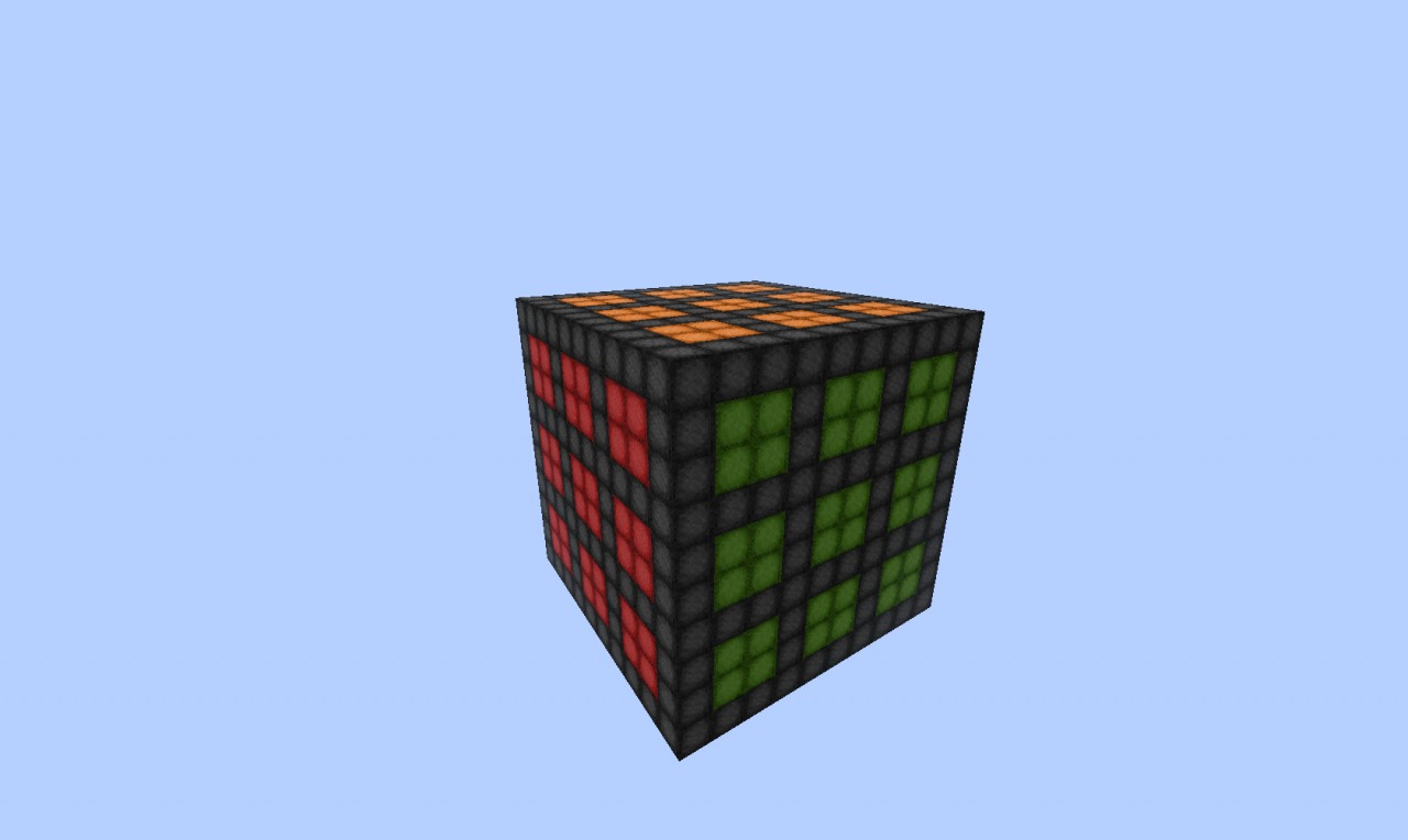 Rubik's Cube Minecraft Map