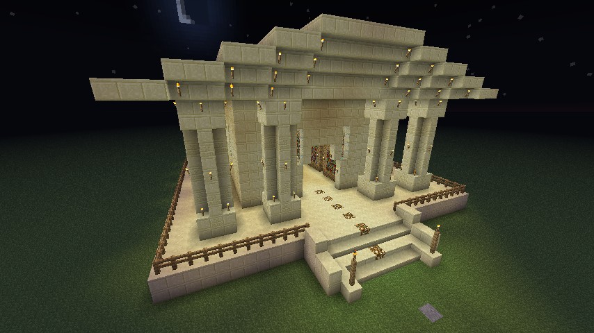 University library Minecraft Map