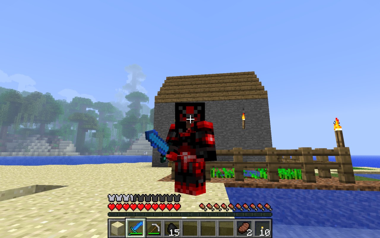 Power Sword And Knight Outfit Minecraft Texture Pack