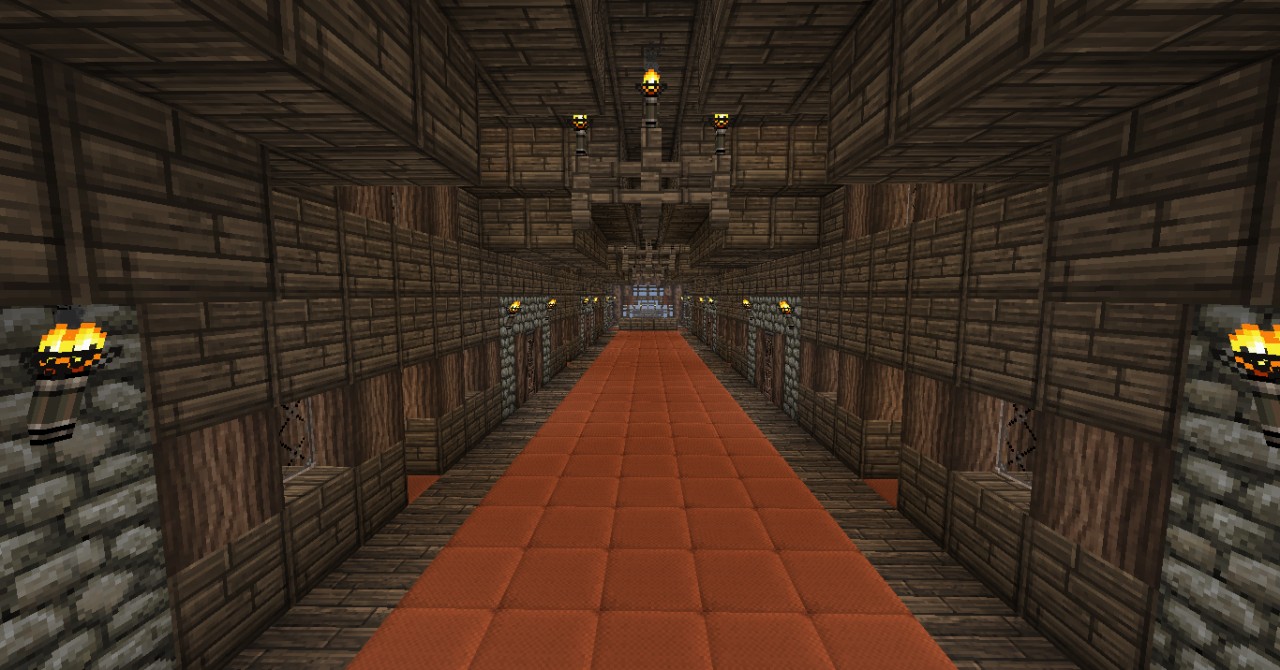 Detailed Medieval/Nordic Hall! Minecraft Map