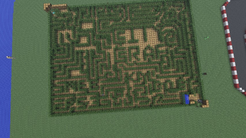 3 layer maze Minecraft Map