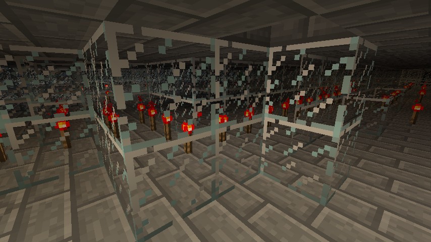 3 layer maze Minecraft Map