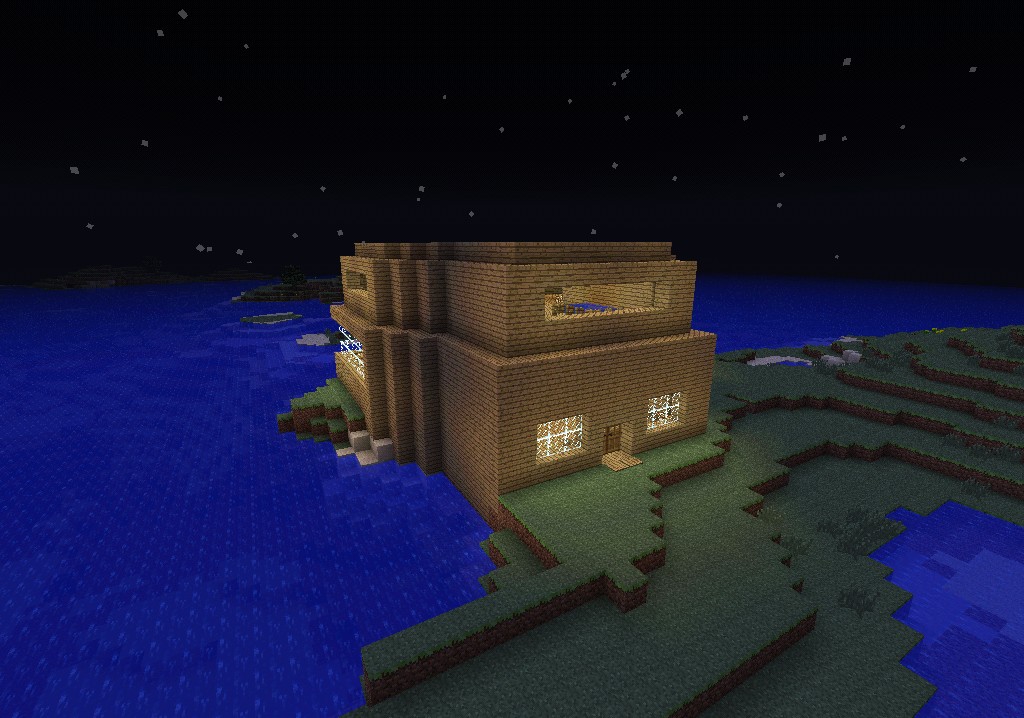 Cool ocean house Minecraft Map