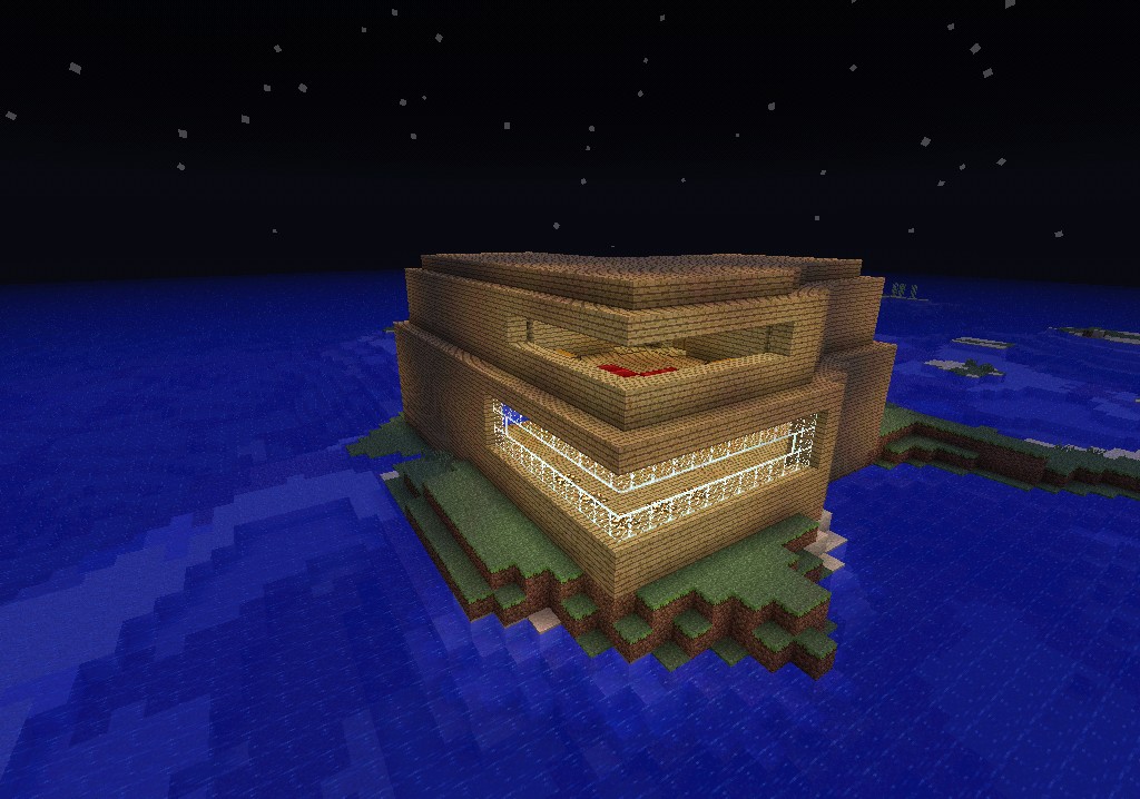 Cool ocean house Minecraft Map
