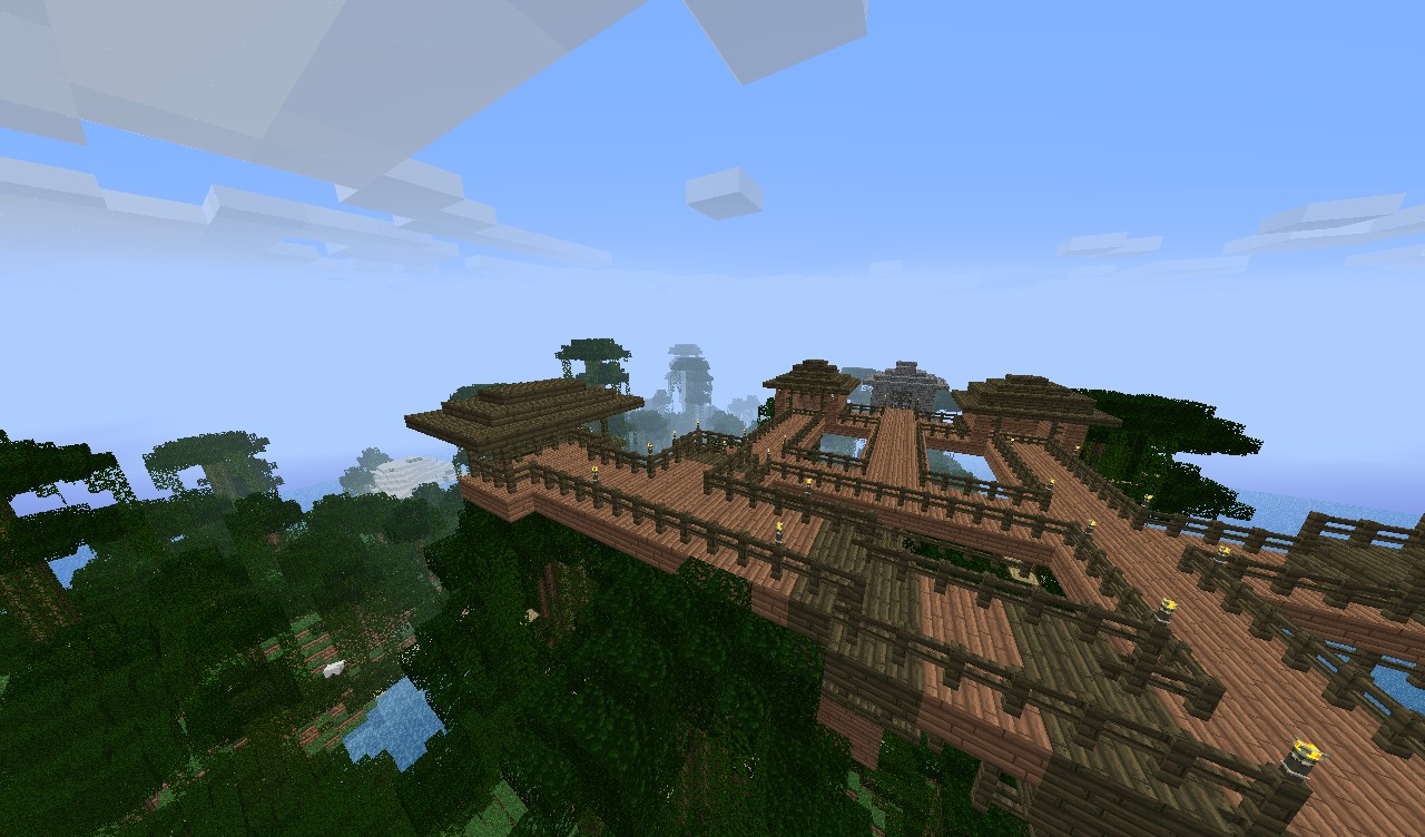 Jungle village Idea to minecraft Minecraft Map