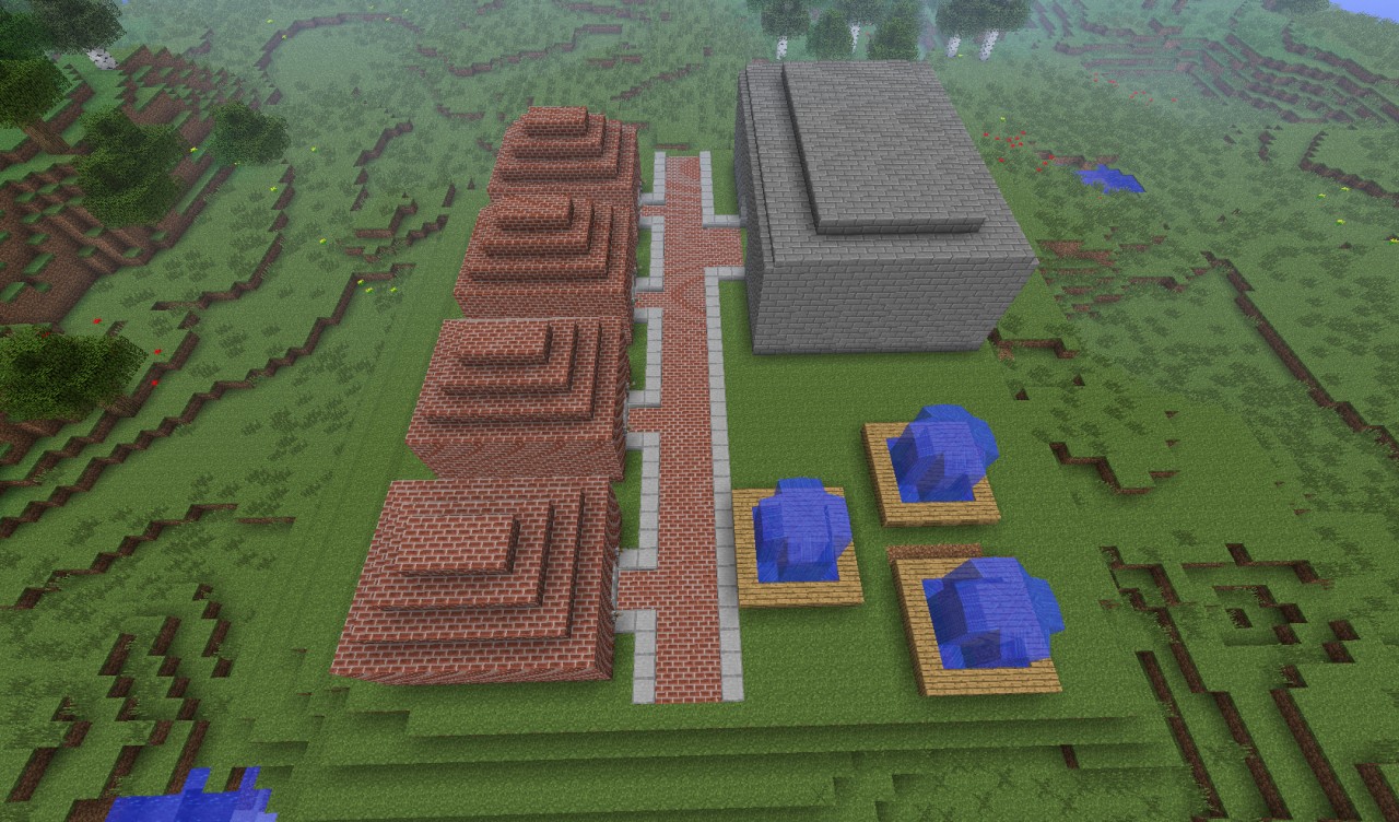 Town Minecraft Map