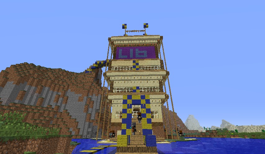 Larry's Ancient Library Minecraft Map