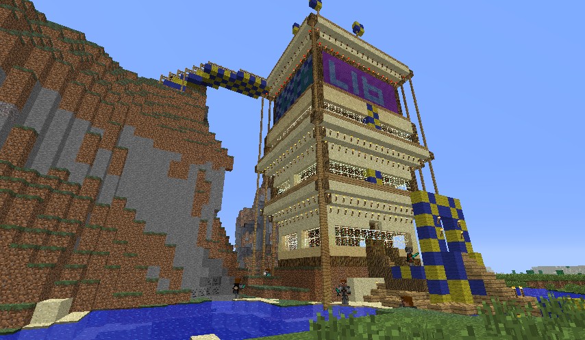 Larry's Ancient Library Minecraft Map