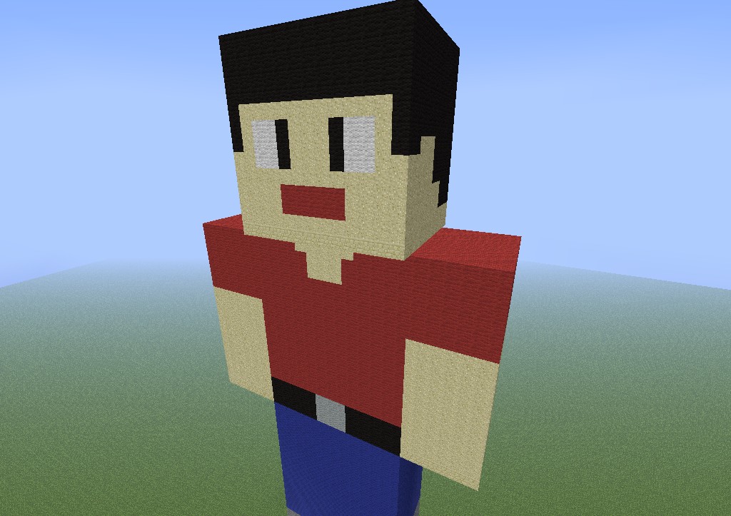 My First Character Statue Minecraft Map