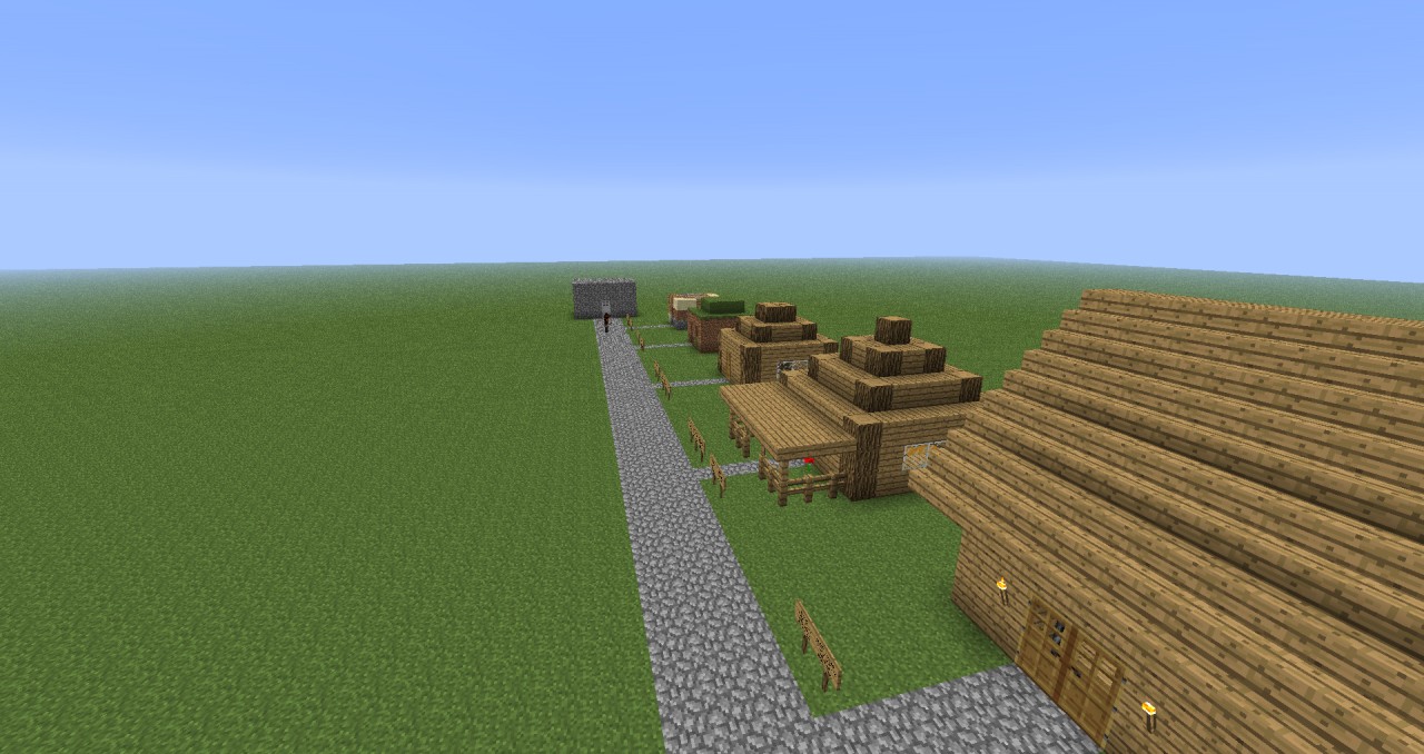 The evolution of Minecraft houses Minecraft Map