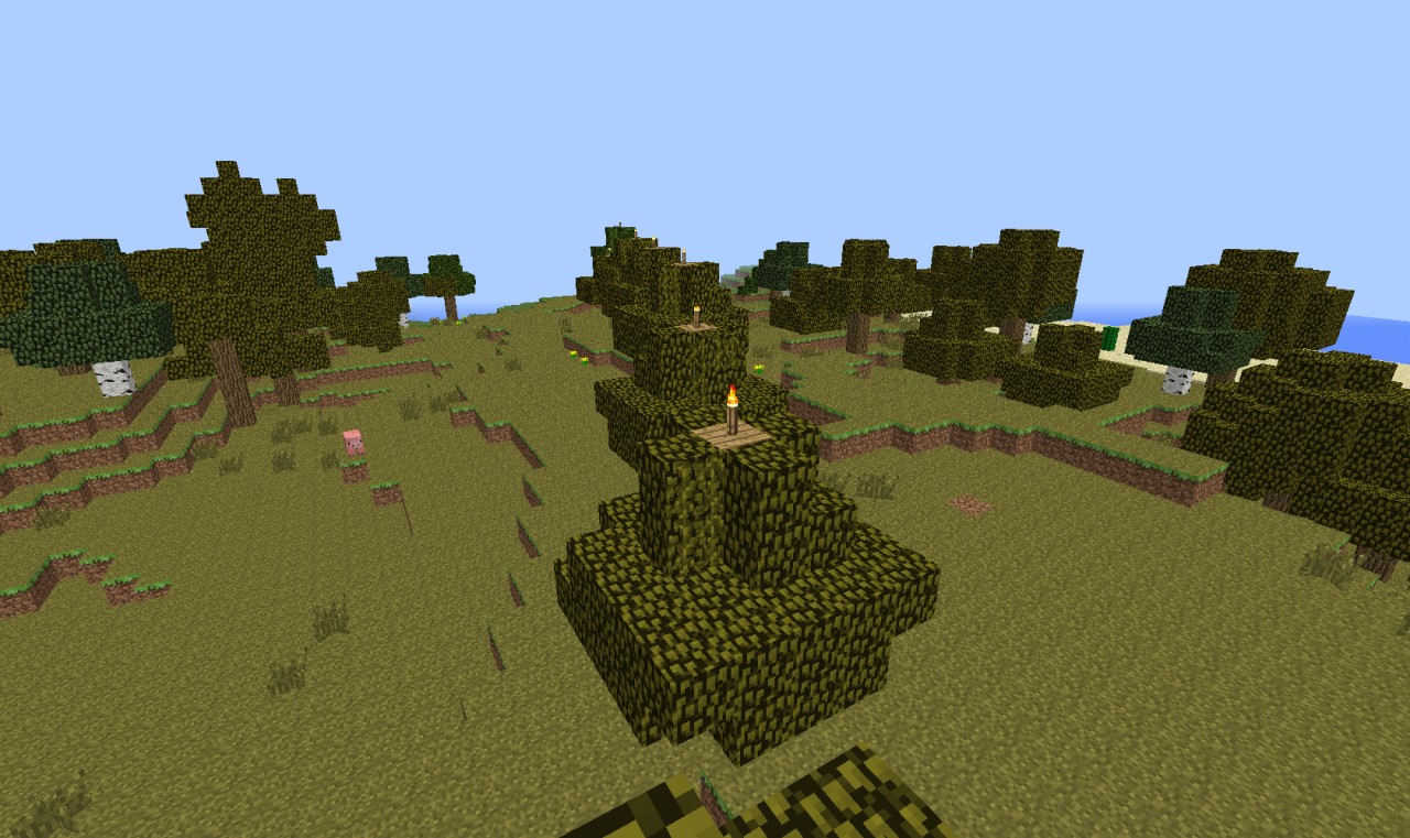 Level Up: A Parkour Map Minecraft Map