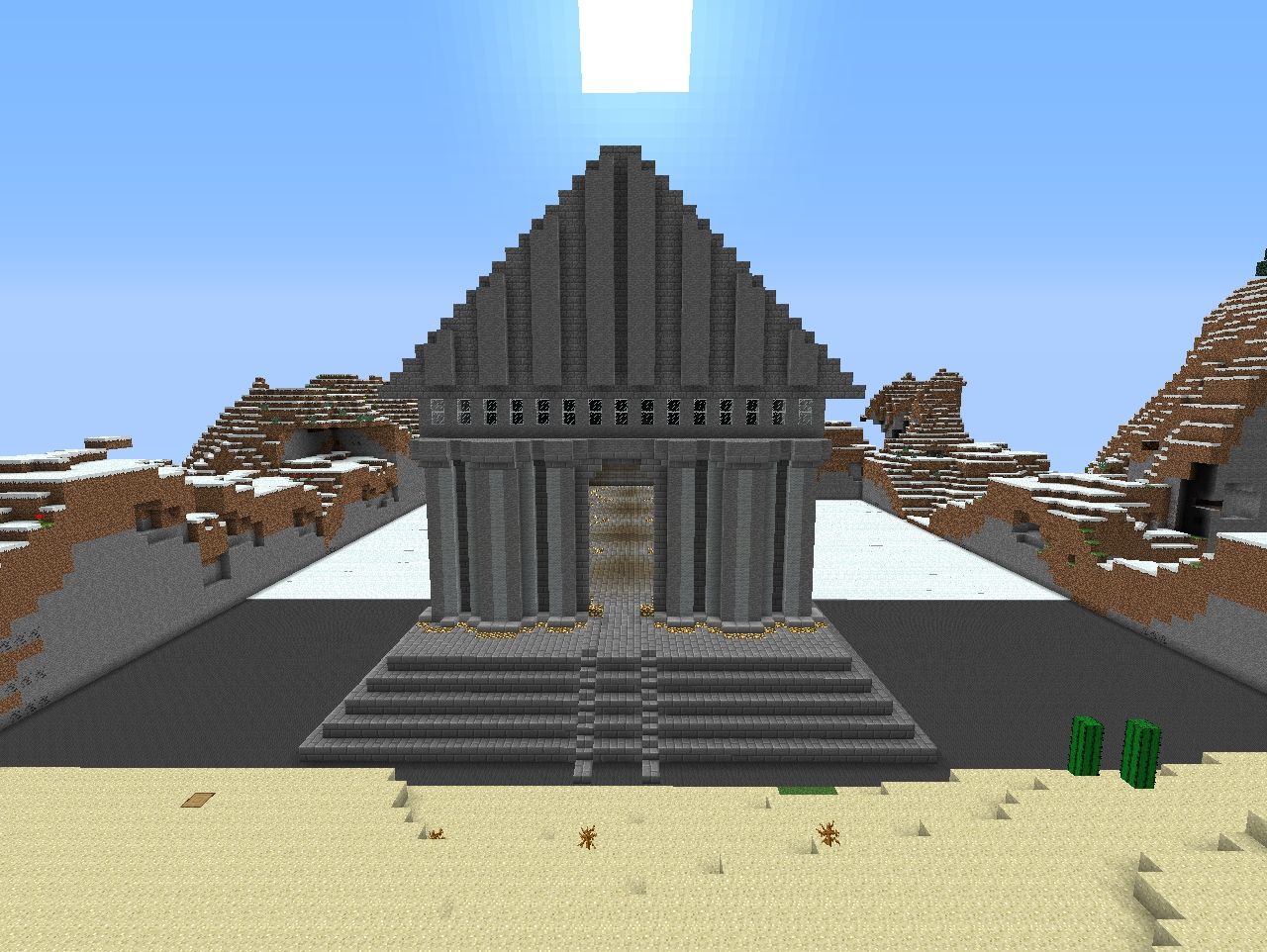 The bank. Minecraft Map