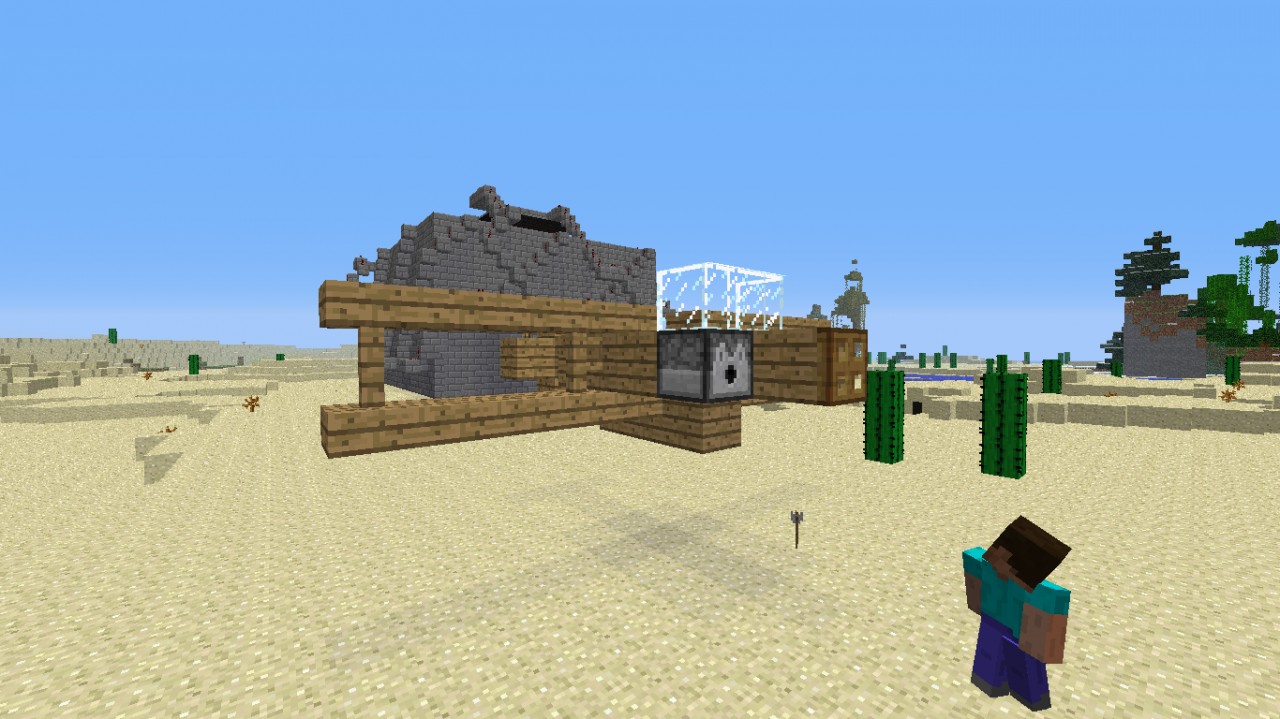 Small Fighter Plane Minecraft Map