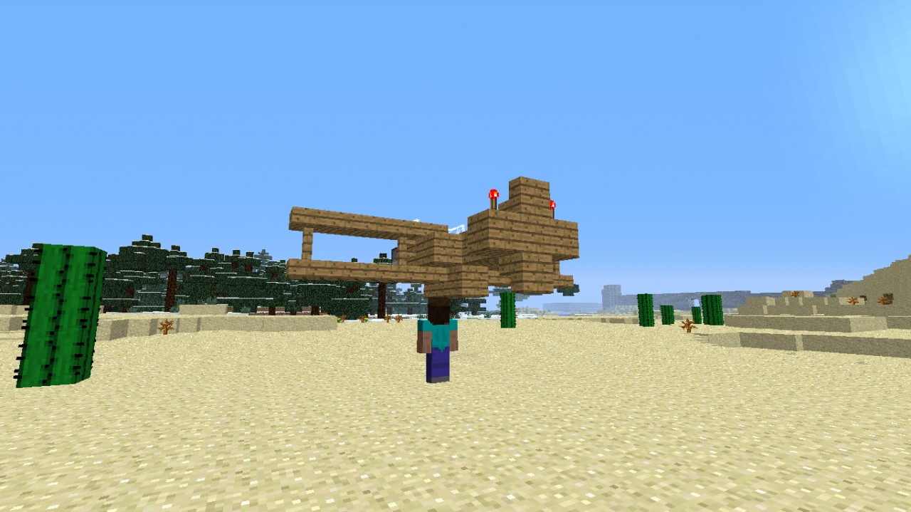 Small Fighter Plane Minecraft Map