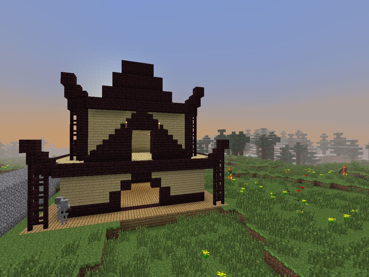 edo town Minecraft Map