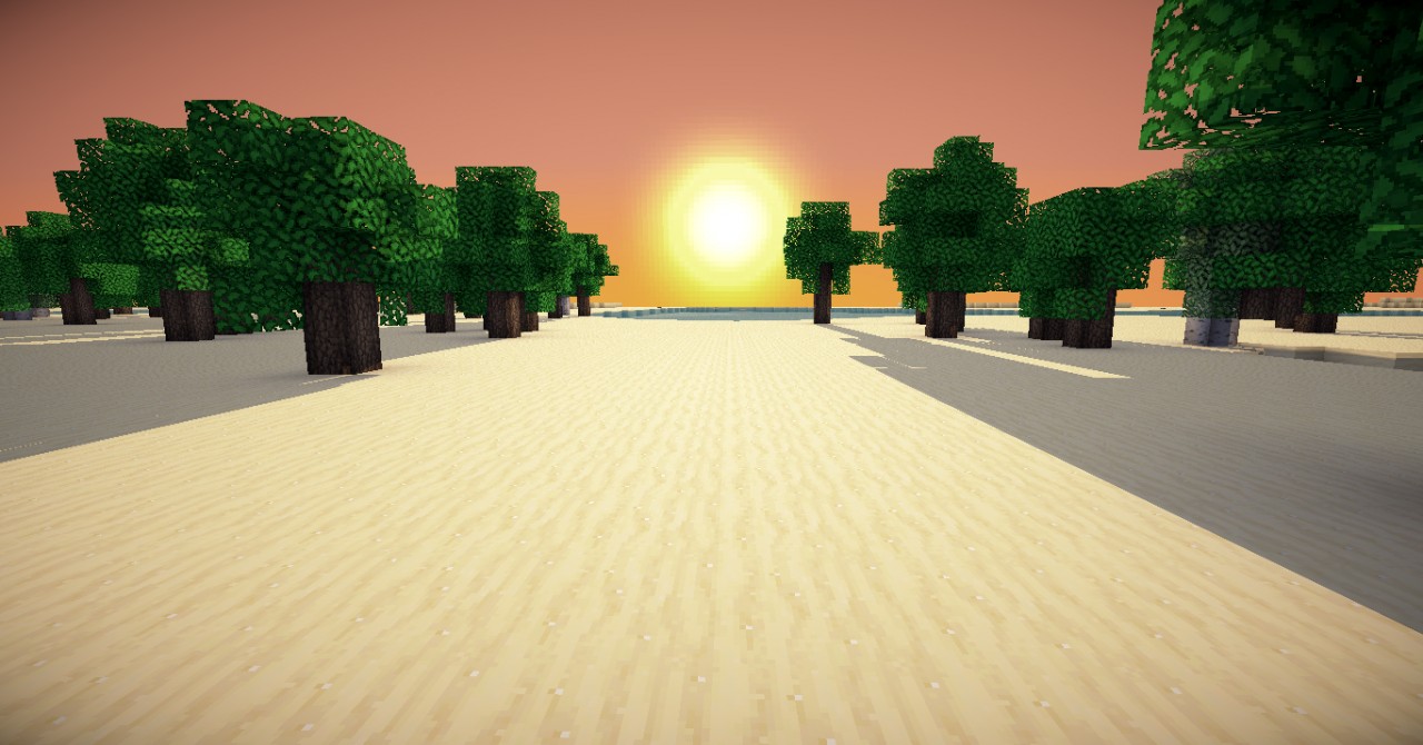 Beach Survival Minecraft Map