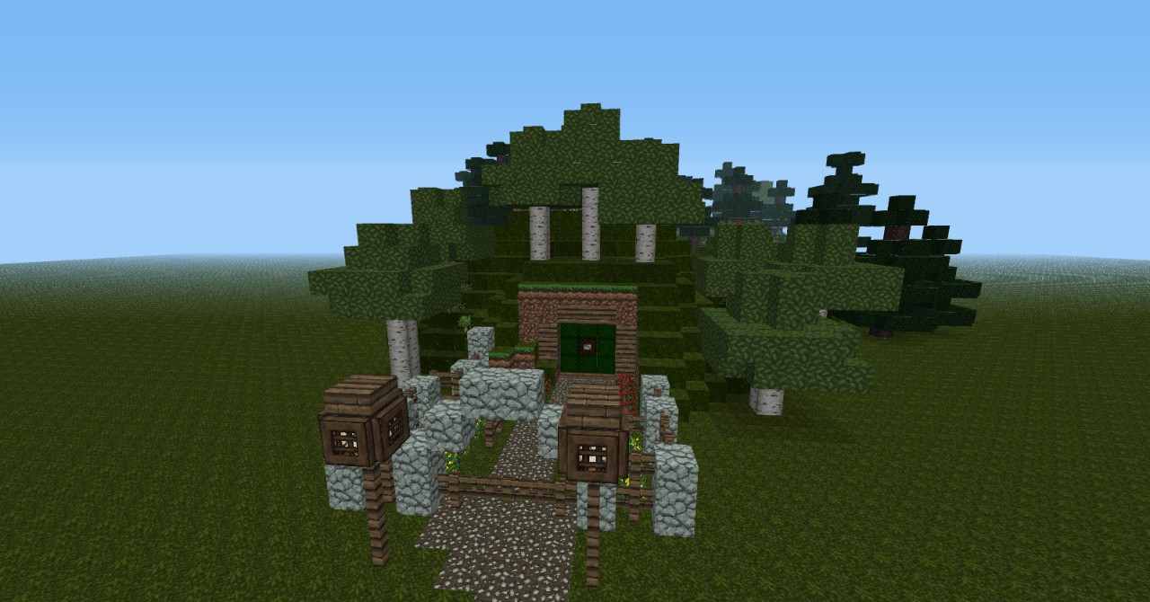 Hobbit Hole Minecraft Map