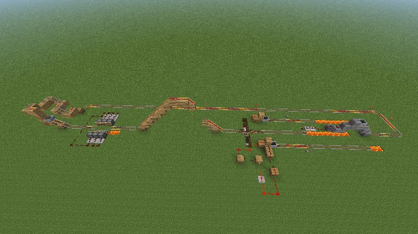 Cart test Minecraft Map