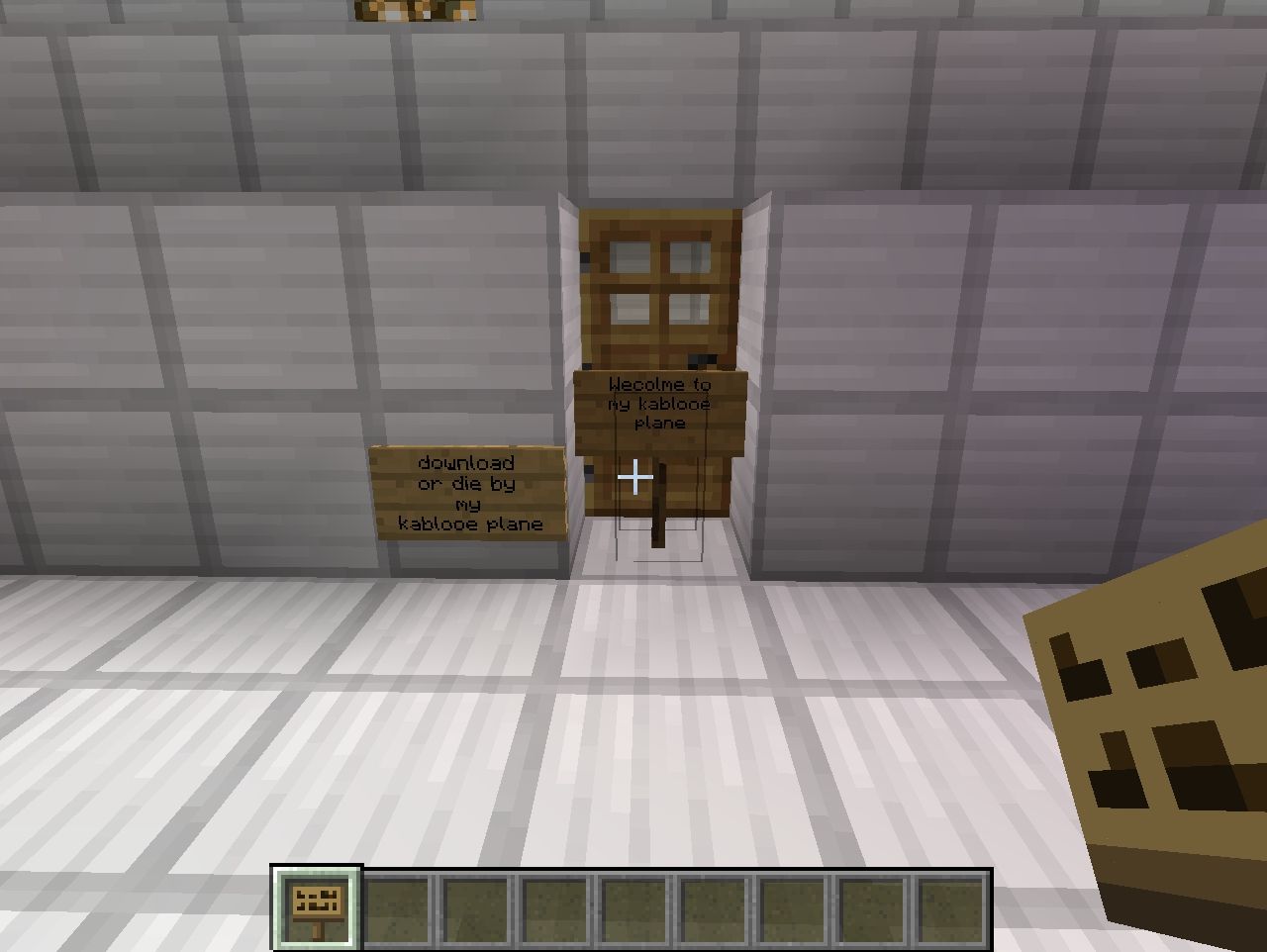 boomie plane Minecraft Map