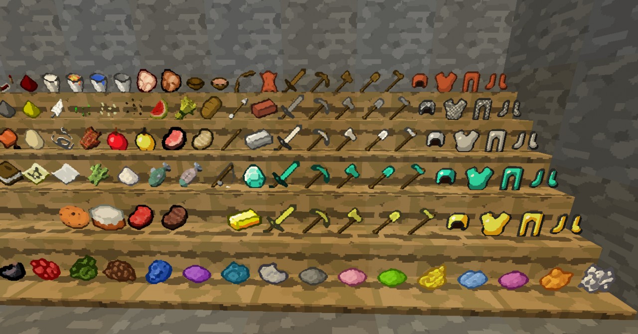 Oil Paint Pack 64x64 Minecraft Texture Pack