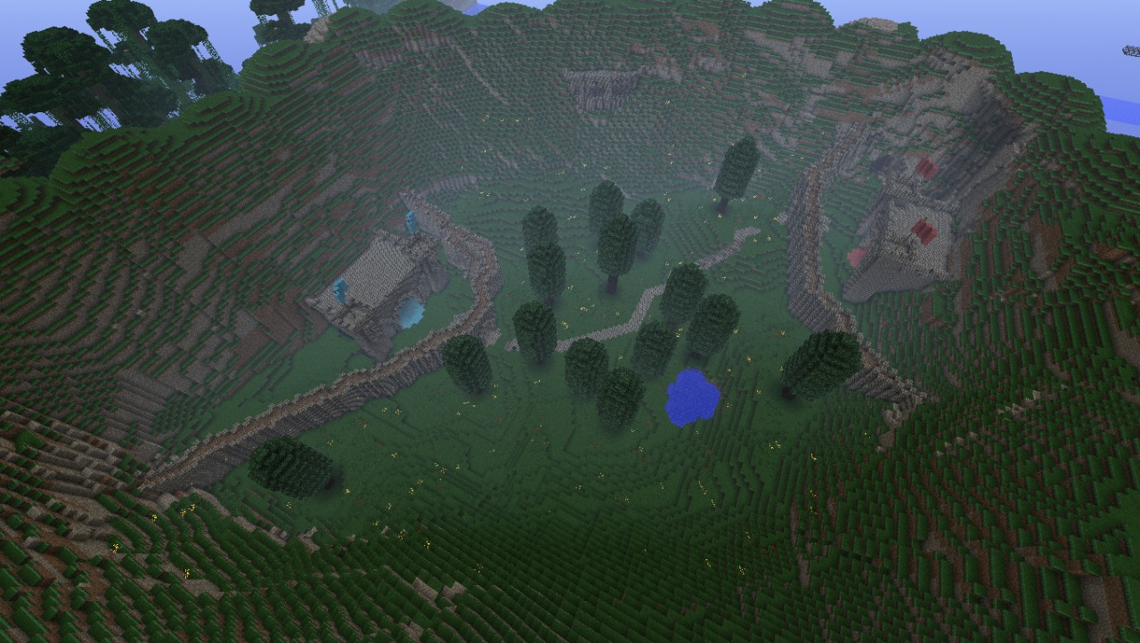 CTF Arena Minecraft Map