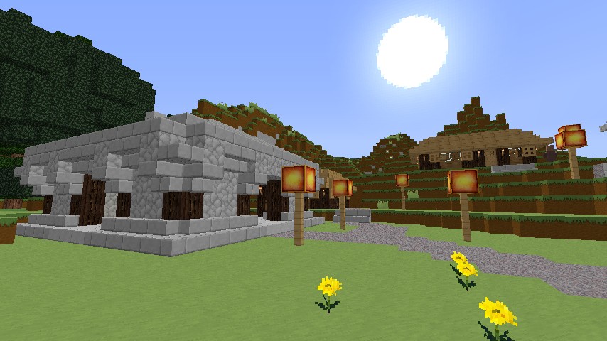 Hillside Village By theCatPewp Minecraft Map