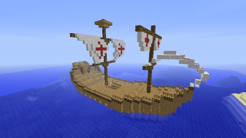 Transport Ship Minecraft Map