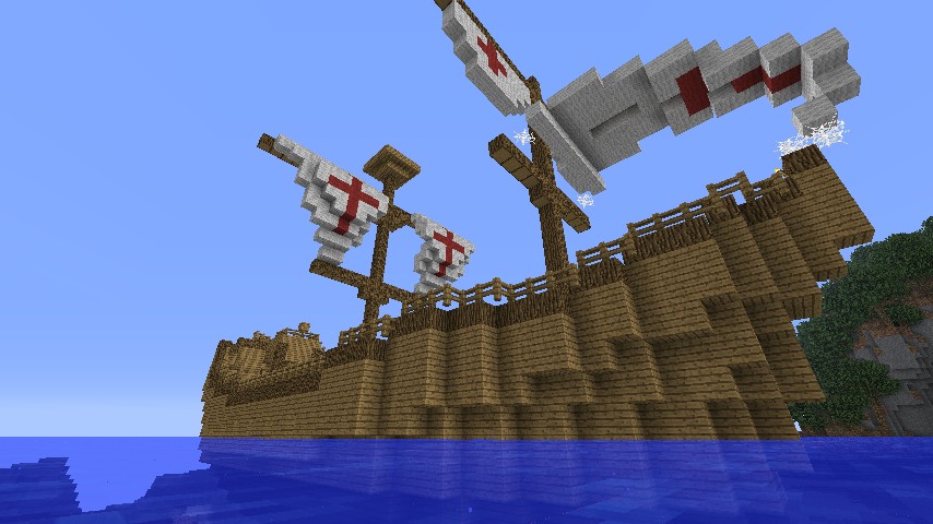 Transport Ship Minecraft Map