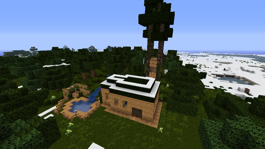 Basic beginner Home with Download Link Minecraft Map