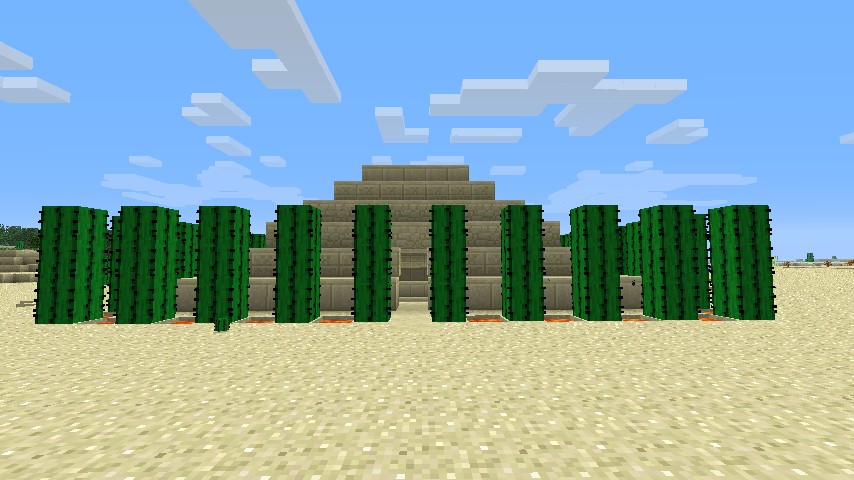 Mirror pyramid Minecraft Map