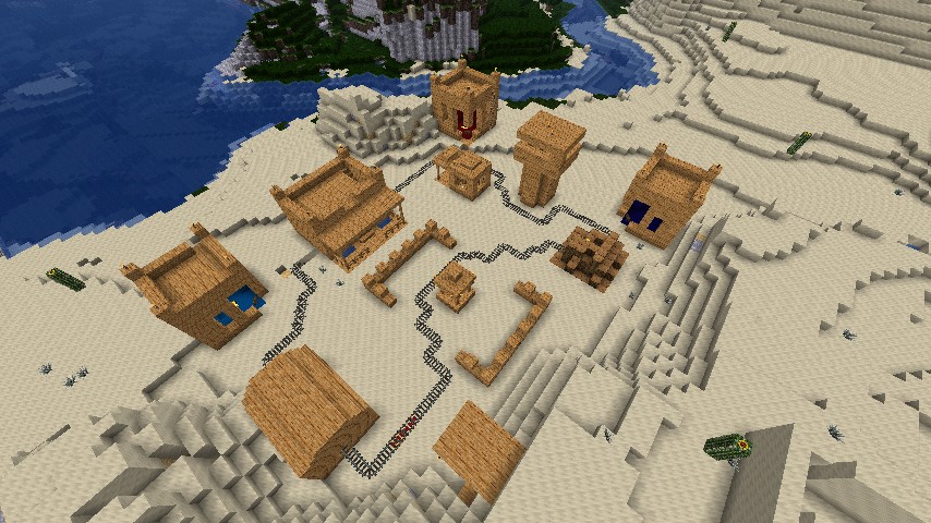 Wild West Team-Deathmatch Map with Download tommytony warhub Minecraft Map