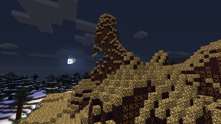 Mountains Of Glow Minecraft Map