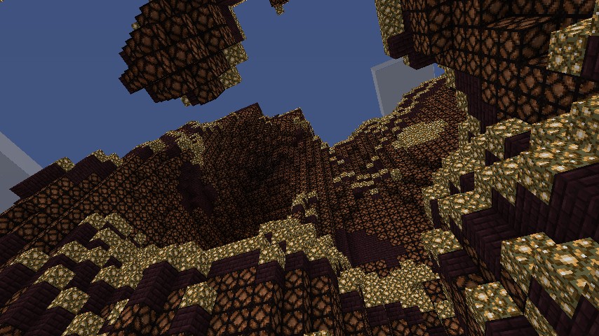 Mountains Of Glow Minecraft Map