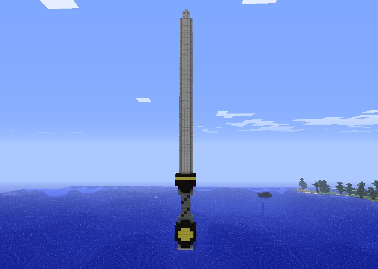 Real to Minecraft #1 - Cardboard Gladius