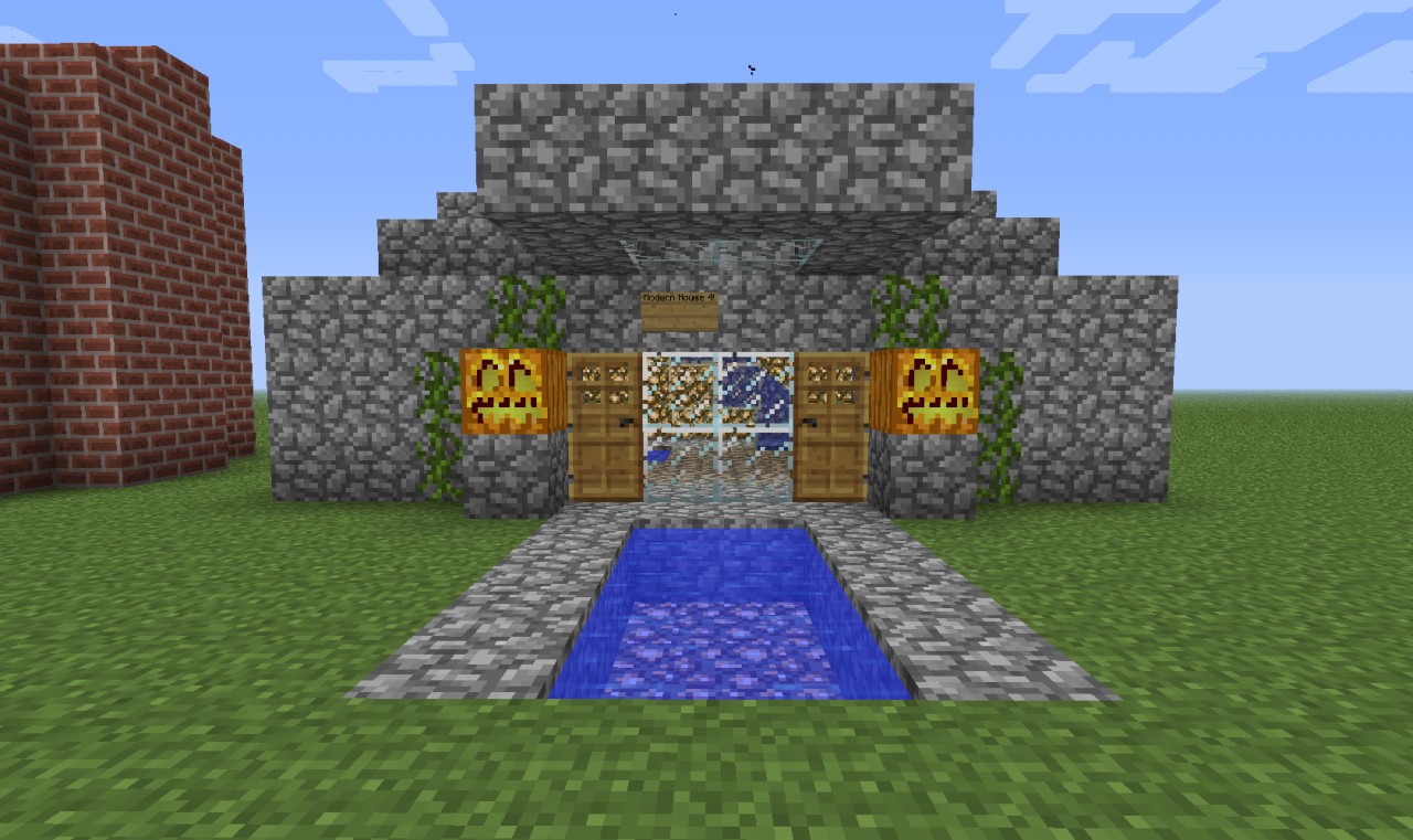 Cobblestone Minecraft House