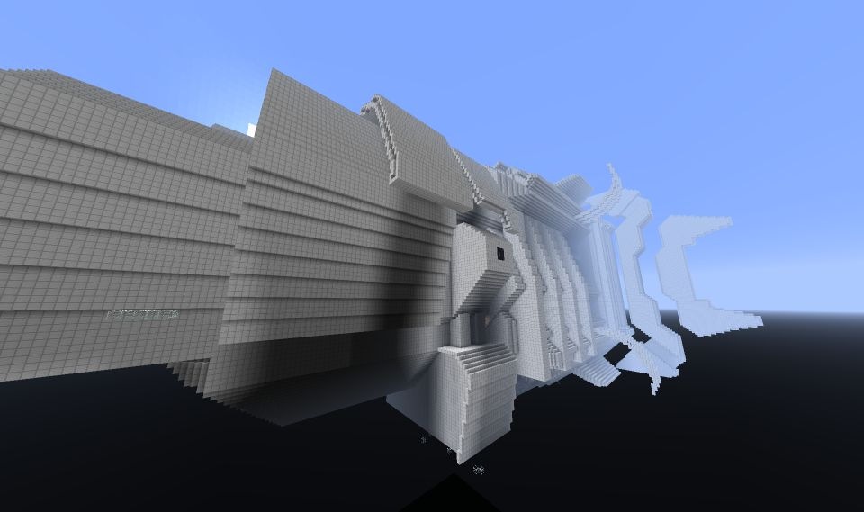 Huge Spaceship by Elmo114! Minecraft Map