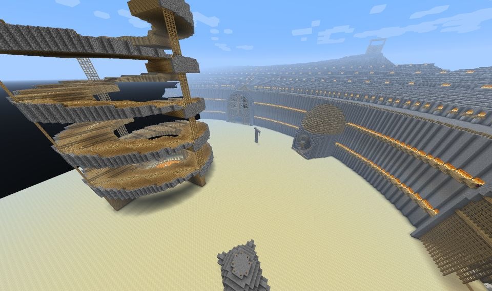 Biggest Colosseum in Minecraft! Minecraft Map