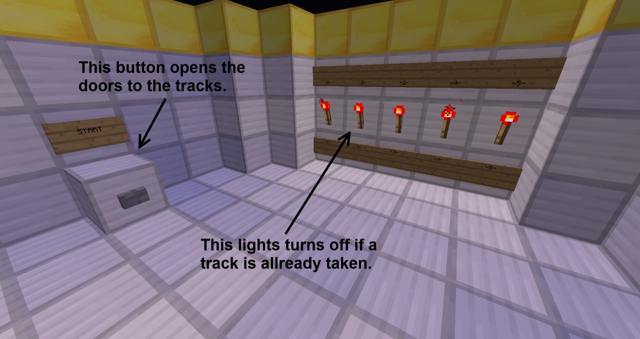 [1.2.5] [v1.0] THE RACE [Multiplayer] [Singleplayer] Minecraft Map