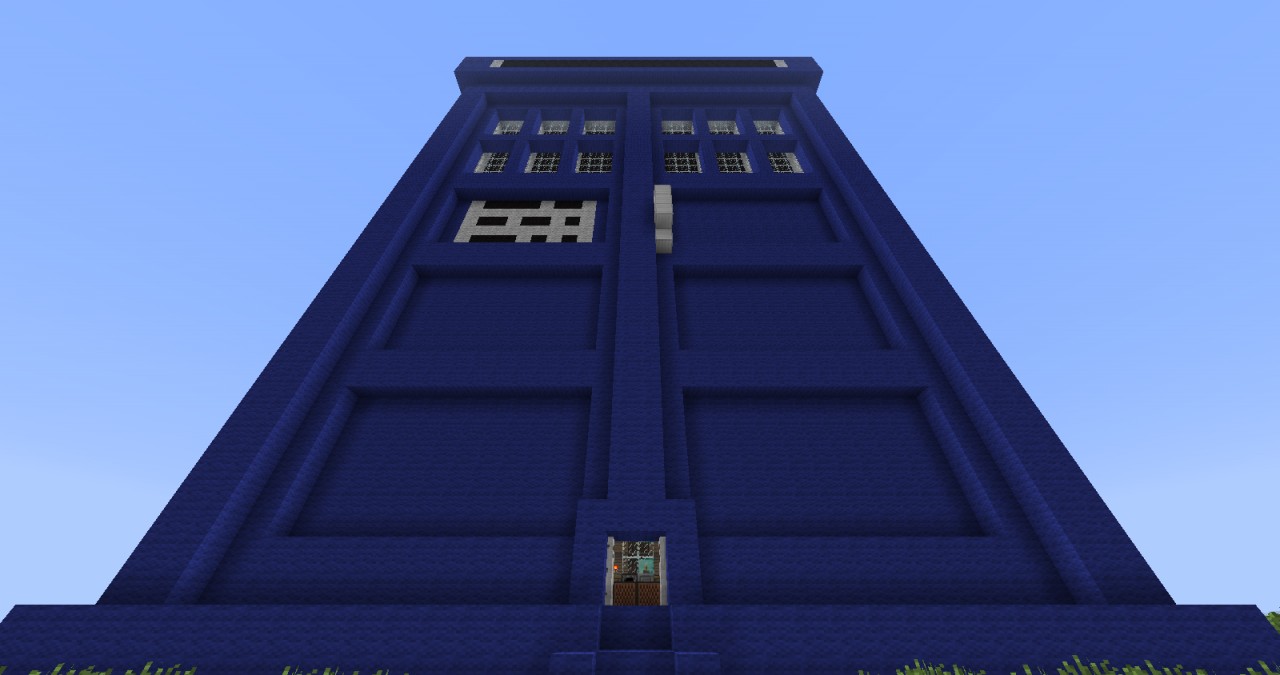 9th/10th doctor TARDIS Minecraft Map