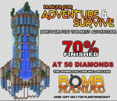 Survival & Adventure Map( Massive Map) Minecraft Map