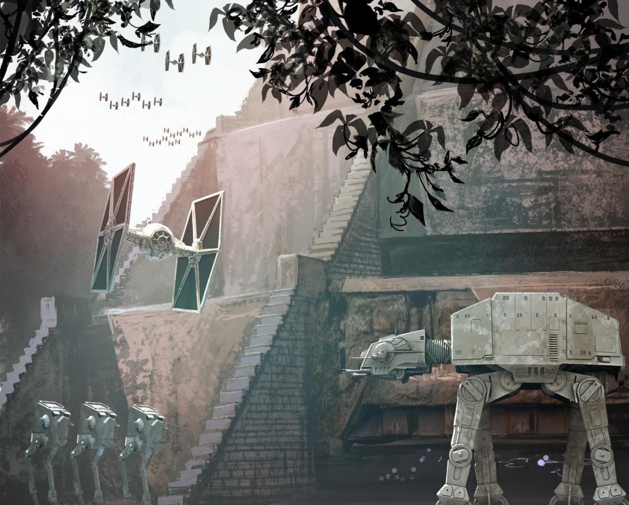 STAR WARS YAVIN IV - The Great Temple Minecraft Map