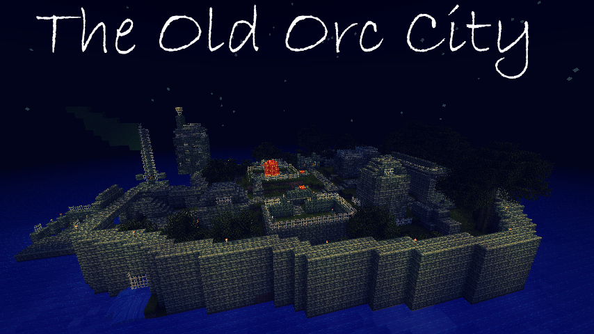 The Old Orc city Minecraft Map
